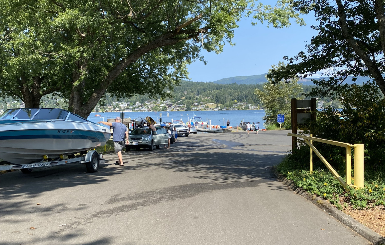 Bloedel Donovan Boat Launch Inspection Gates – Whatcom Boat Inspections